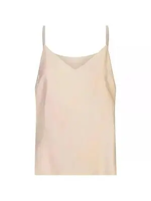 Peserico Punto Luce V-neck Top - Neutrals
