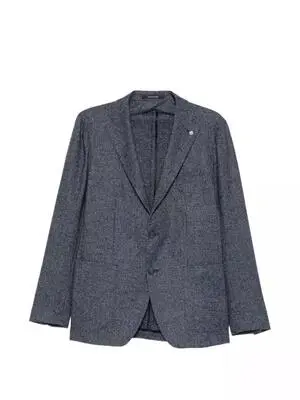 Tagliatore Single-breasted Blazer - Blue
