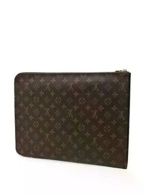 LOUIS VUITTON 2007 Monogram Poche Documents Portfolio Business Bag