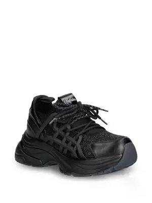 BUFFALO Senta Glam Crystal-embellished Sneakers