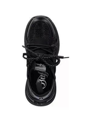 BUFFALO Senta Glam Crystal-embellished Sneakers