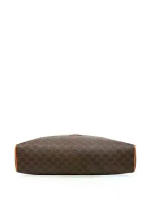 Celine 1996 Macadam Coated Canvas Clutch Bag