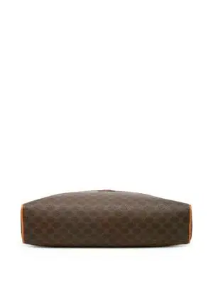 Celine Macadam Coated Canvas Clutch Bag