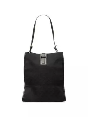 Gucci 2000-2015 Gg Canvas Tote Bag - Black