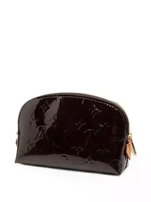 LOUIS VUITTON 2018 Monogram Vernis Cosmetic Pouch - Purple