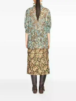 Dries Van Noten Pleated Shirt