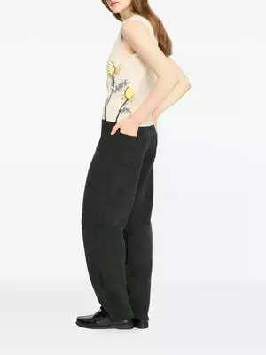 BARRIE Thistle-motif Cashmere Top