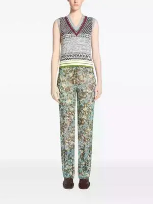 Dries Van Noten Elasticated Pleated Pants