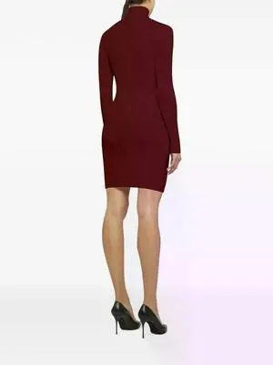 Wolford Merino Ribbed-knit Mini Dress
