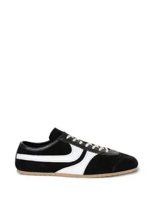 Dries Van Noten Dustin Lace-up Leather Sneakers - Black