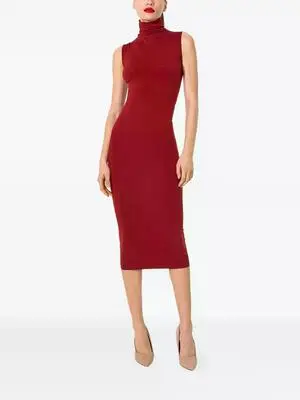 Wolford Seamless Turtleneck Midi Dress