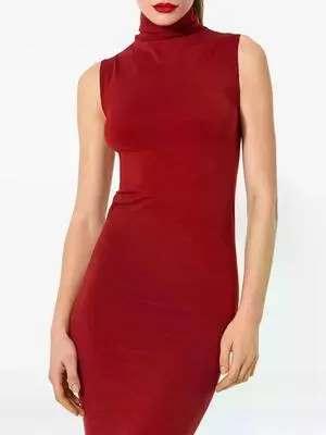 Wolford Seamless Turtleneck Midi Dress