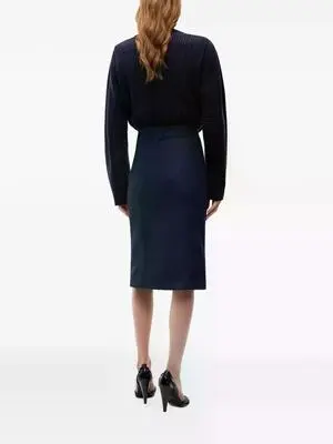 Pinko Zipped Midi Skirt