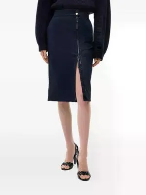 Pinko Zipped Midi Skirt