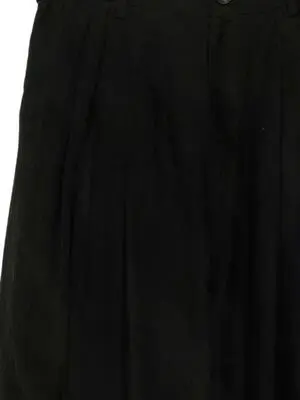 ZIGGY CHEN Pleated Wide-leg Trousers