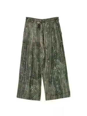 Ziggy Chen Elasticated Bottoms For Men