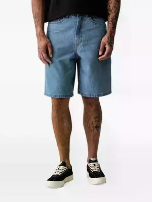 VANS Logo Patch Denim Shorts