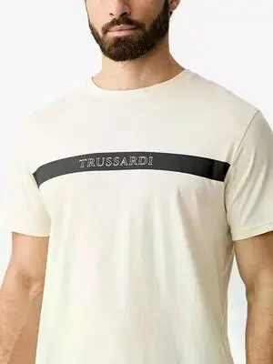 TRUSSARDI Logo-print Crew-neck T-shirt
