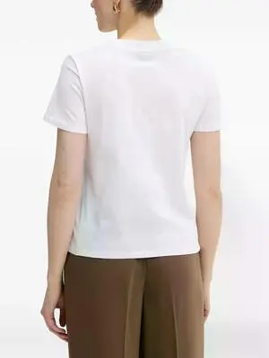 Armani Exchange Logo-embroidered Short-sleeve T-shirt