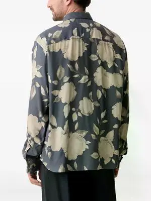 JOOP! Floral-print Long-sleeve Shirt