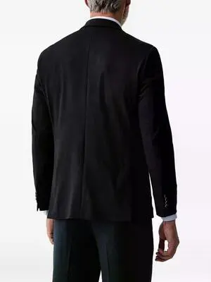 Karl Lagerfeld Micro-check Single-breasted Blazer