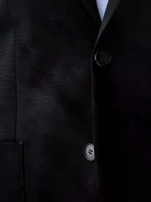 Karl Lagerfeld Micro-check Single-breasted Blazer
