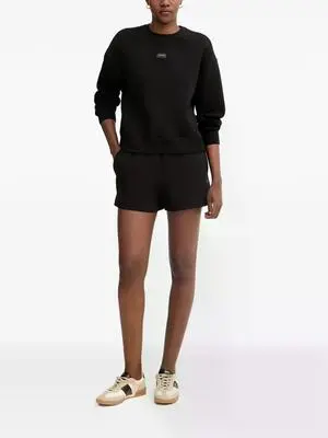 Armani Exchange Crewneck Sweatshirt With Logo Patch