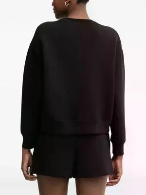 Armani Exchange Crewneck Sweatshirt With Logo Patch
