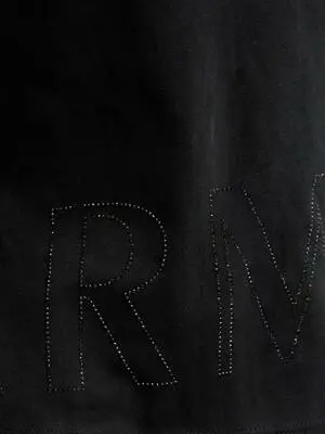 Armani Exchange Rhinestone-embellished Logo-print T-shirt