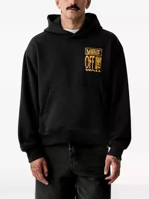 VANS Logo-print Hoodie - Black