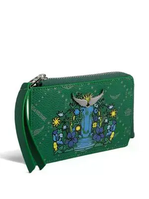 Zadig&Voltaire Graphic-print Zip-around Wallet
