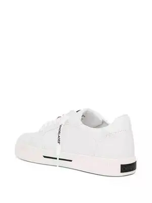 Off-White Lace-up Sneakers With Embroidered Logo And Signature Arrows Motif