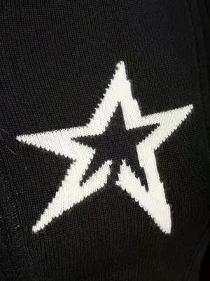 Perfect Moment Star-intarsia Cable-knit Sweater