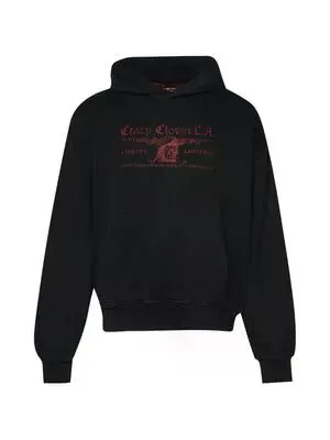 CRAZY CLOWN L.A. Logo-print Hoodie