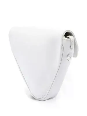 Celine 2020 Smooth Calfskin Logo Triangle Crossbody Bag