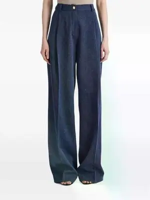 Oscar De La Renta Wide-leg Palazzo Pants