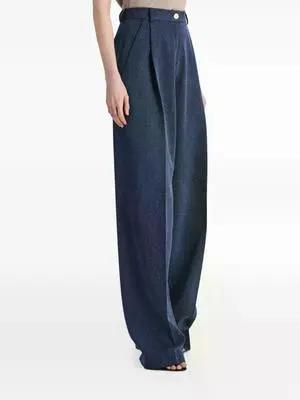 Oscar De La Renta Wide-leg Palazzo Pants