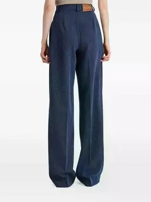 Oscar De La Renta Wide-leg Palazzo Pants