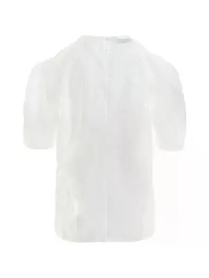 PUSHBUTTON Graphic-print Puff-sleeve T-shirt