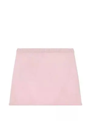 REST&RECREATION Drawstring Knitted Mini Skirt