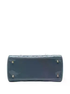 Dior 2019 Medium Patent Cannage Lady Satchel
