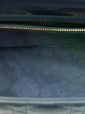 Dior 2019 Medium Patent Cannage Lady Satchel