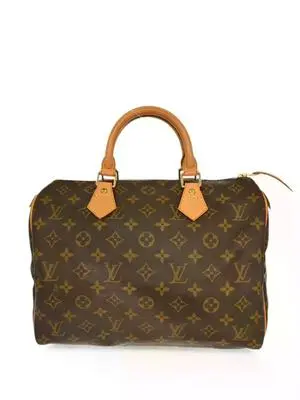 LOUIS VUITTON 2000 30 Speedy Handbag - Brown