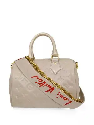 LOUIS VUITTON 2010-2020s 22 Fall In Love Speedy Bandouliere Two-way Handbag - Neutrals