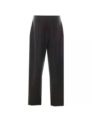 Liu Jo Coated Fabric Baggy Trousers
