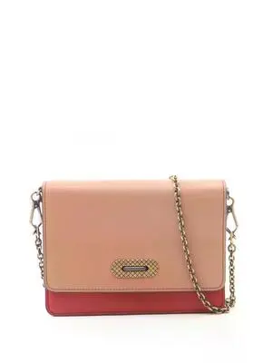Bottega Veneta Leather Wallet On Chain Crossbody Bag