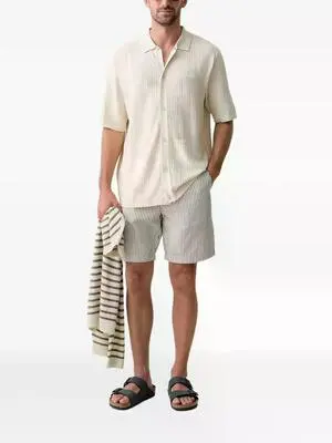 LINDBERGH Textured Short-sleeve Shirt