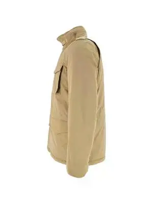 Aspesi Minifield Jacket With High Neck And Concealed Zip