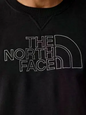The North Face Drew Peak Light Logo-embroidered Crew-neck Sweatshirt