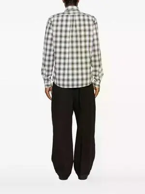 BOSS Check-pattern Button-down Shirt